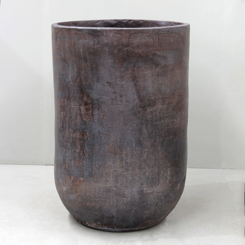 Thai Limestone Copper Tall U Pot