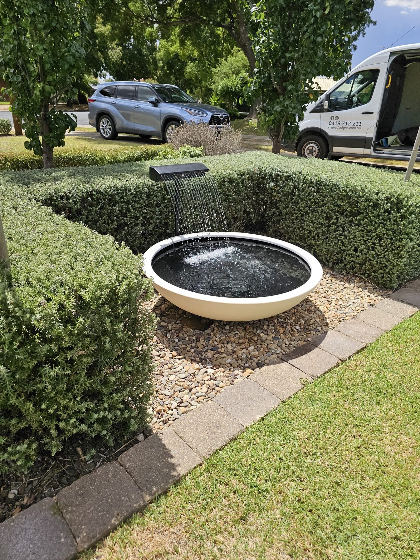 Kai "RAIN DROP" Water Feature with Urban Bowl