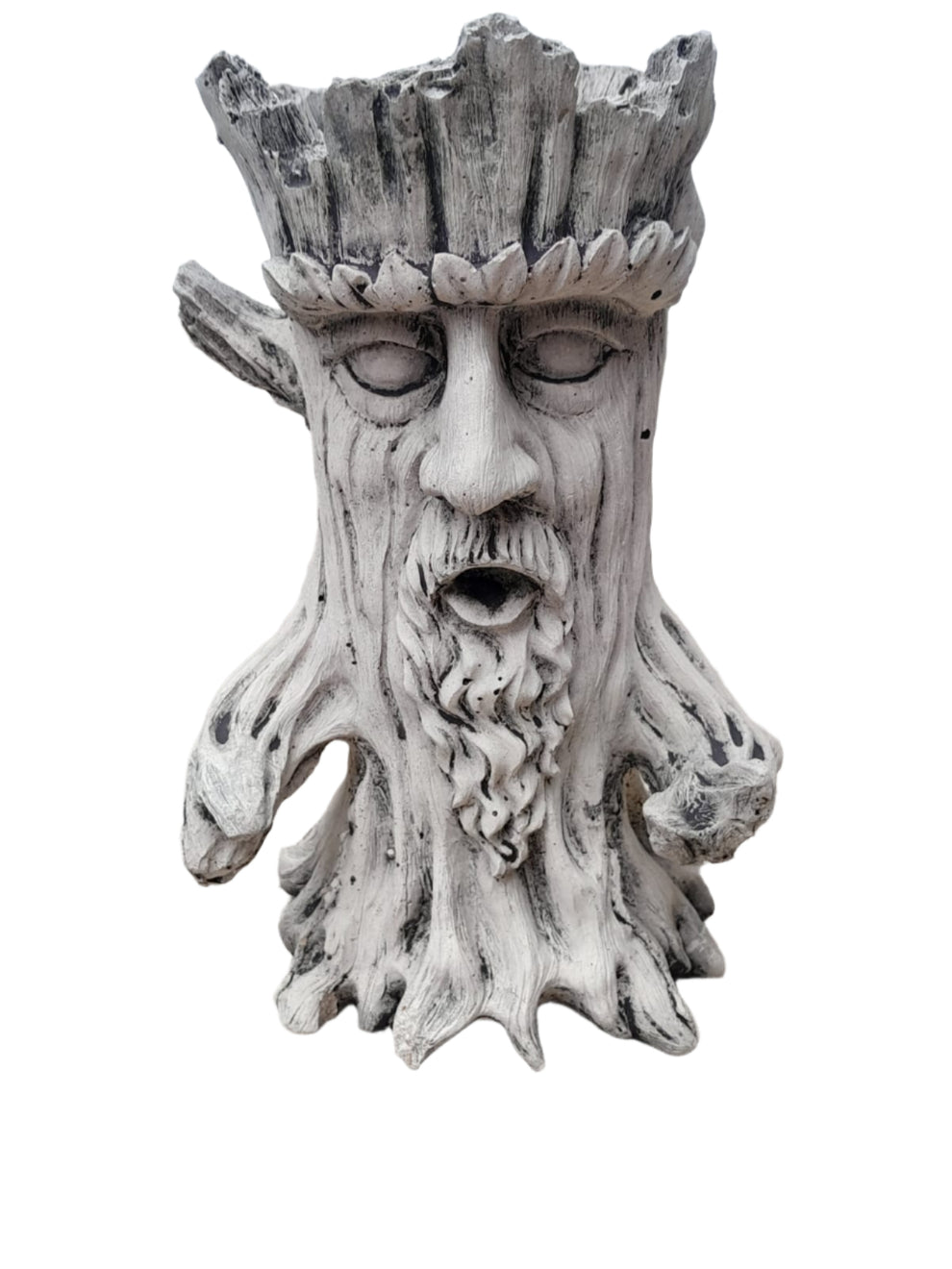 Tree Trunk Concrete Statue